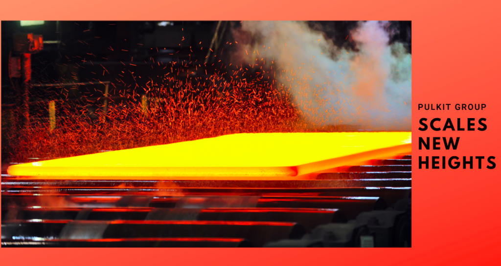 The Newly Installed Rolling Mill in Pushpit Steels Makes Pulkit Group ...